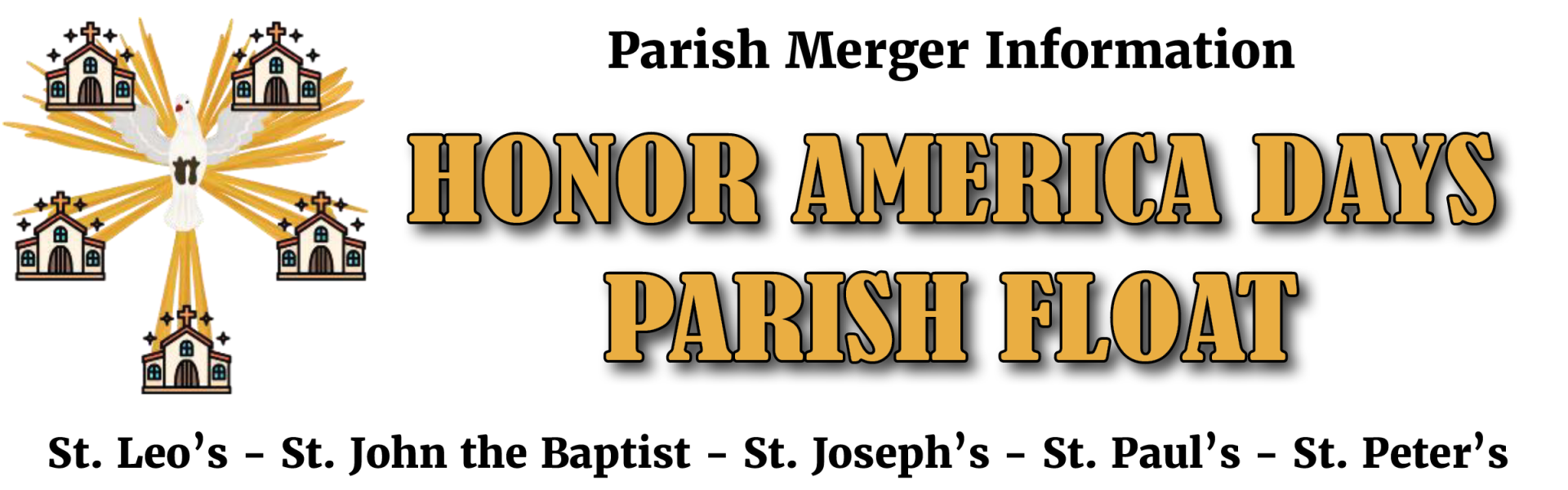 NEW PARISH JOINT PARISH EVENTS – St. Peter's Church